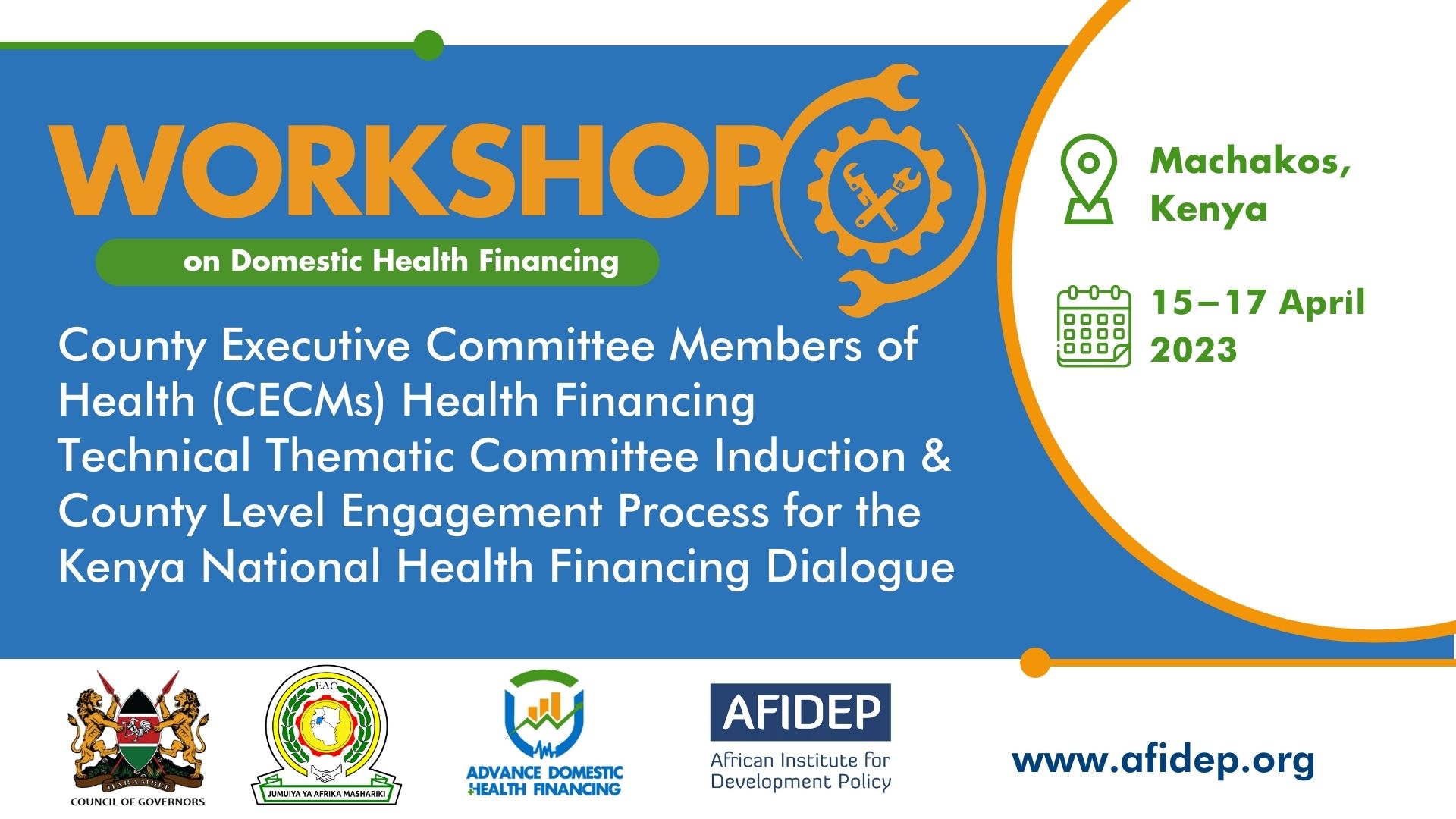 County Executive Committee Members of Health (CECMs) Health Financing ...