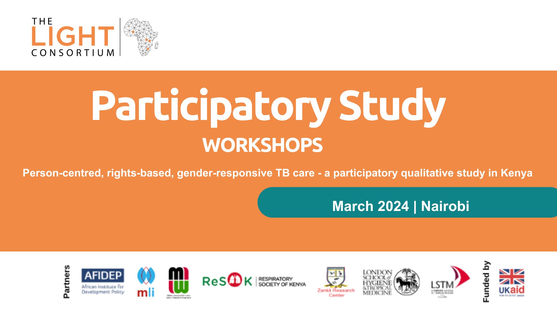 LIGHT Consortium's Participatory Study Workshops - African Institute ...